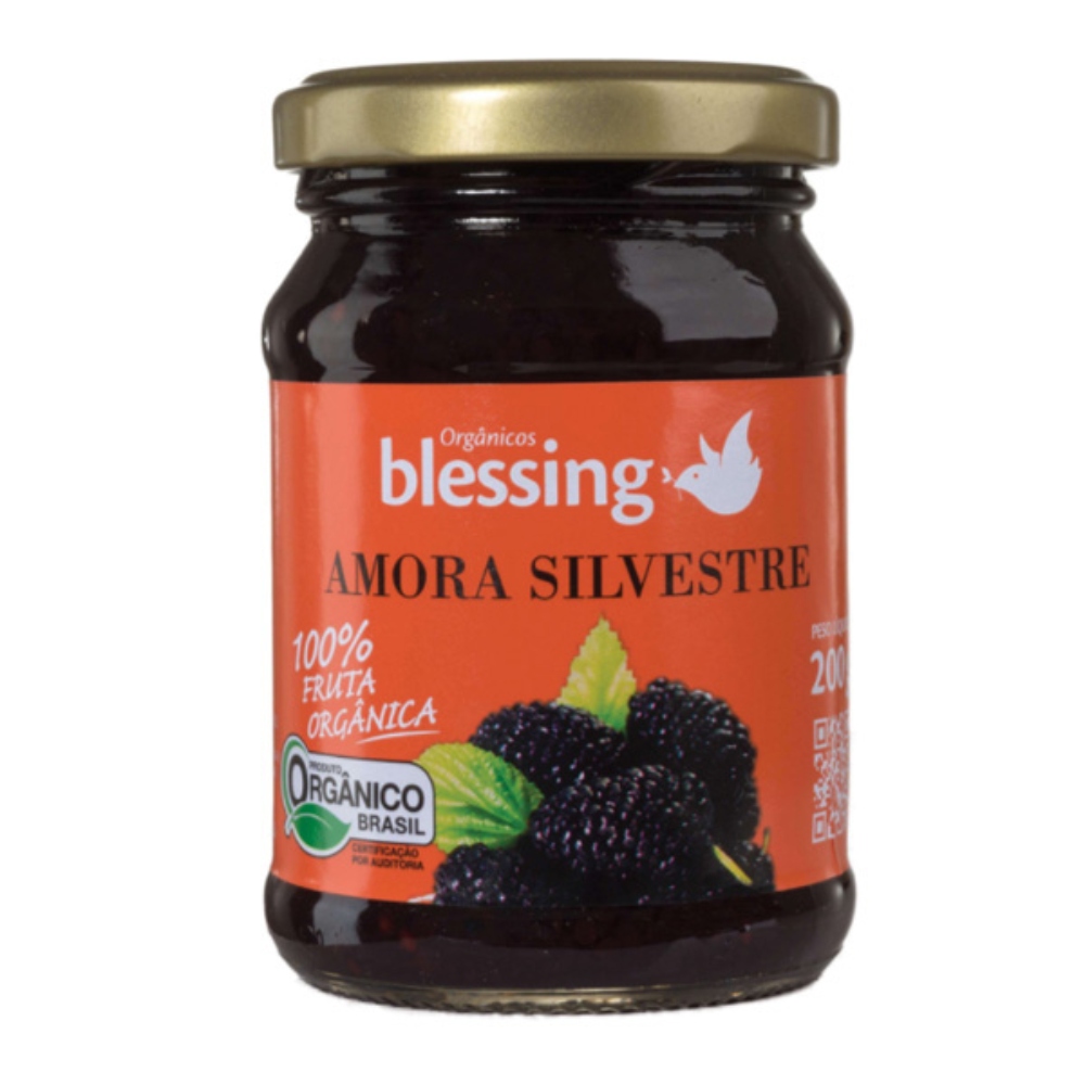 Geléia orgânica amora | Seleve